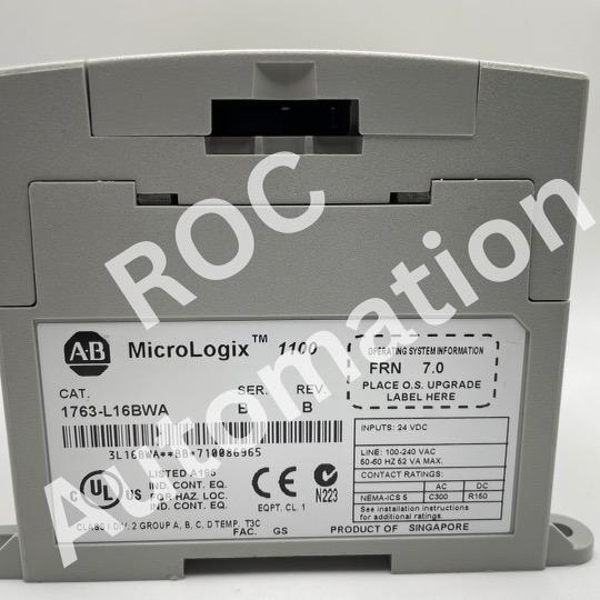 Allen Bradley 1763-L16BWA /B MicroLogix 1100 PLC Controller – Rocautomation