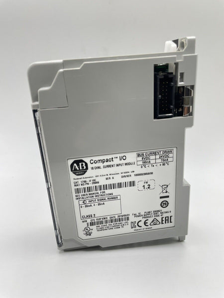 Allen Bradley 1769-IF16C | Allen Bradley Distributors | Compactlogix 1769-IF16C – Rocautomation