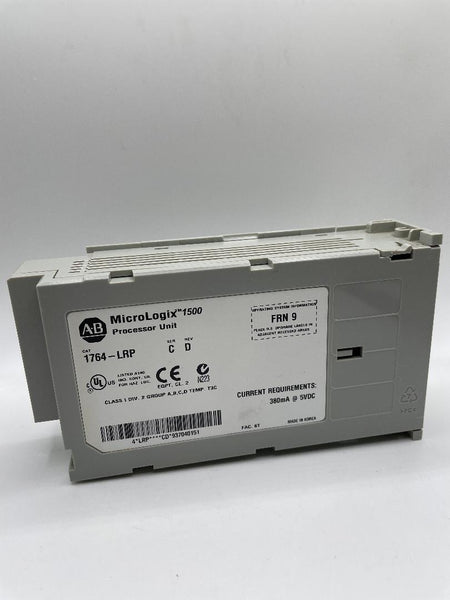 Allen Bradley 1764-LRP Ser C Rev D MicroLogix 1500 Controller ...
