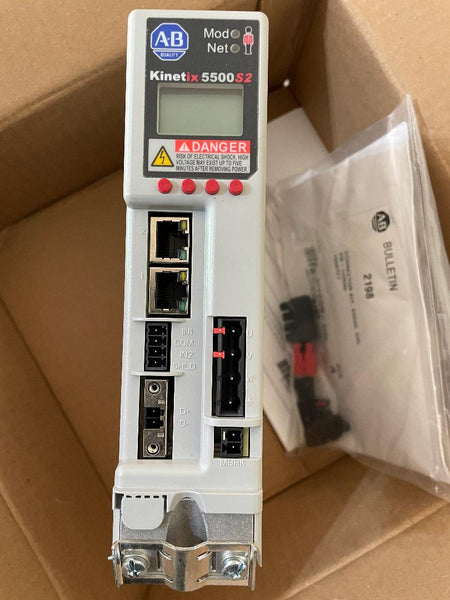 New Allen-Bradley 2198-H003-ERS2 /A Kinetix 5500 2.5 Amp Servo Drive ...