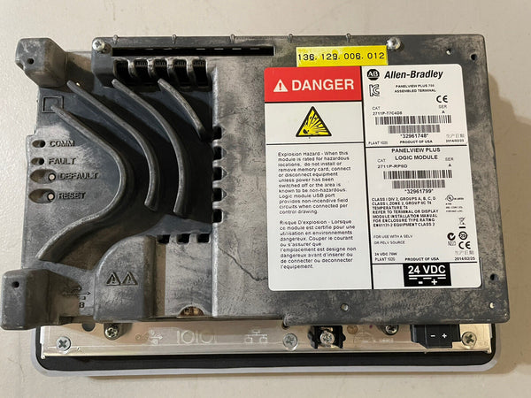 Allen Bradley 2711P-T7C4D8 /A PanelView Plus 700 Operator Interface ...