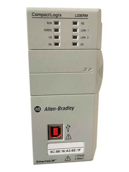 New Allen Bradley 1769-L33ERM /A CompactLogix Processor – Rocautomation
