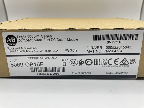 Compactlogix | Allen Bradley 5069-OB16F | Allen Bradley I/O Modules ...