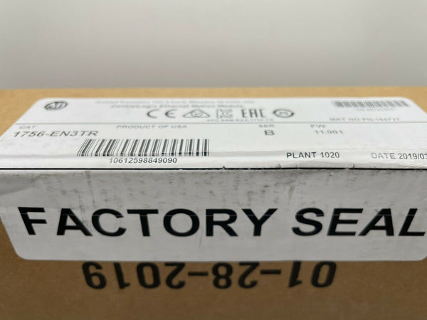 New Sealed Allen Bradley 1756-EN3TR /B ControlLogix ENet/IP Module 2-P ...