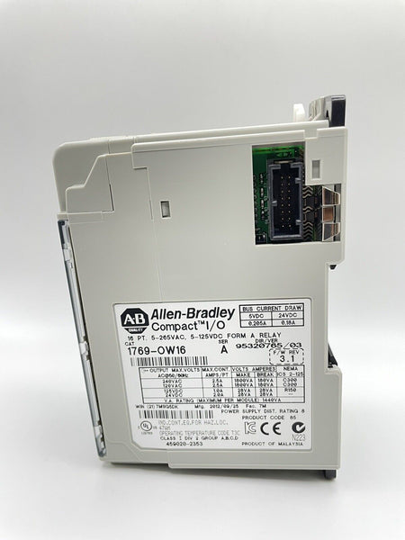 Allen Bradley 1769-OW16 | AC/DC Power Module | ROC Automation ...