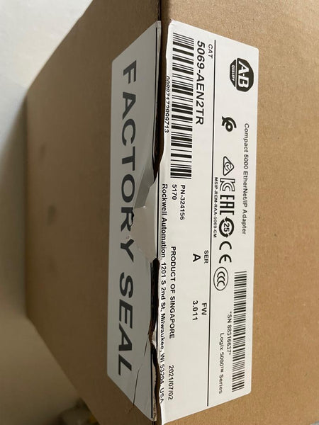 New Allen Bradley 5069-AEN2TR Series A PLC CompactLogix 5000 EtherNet ...