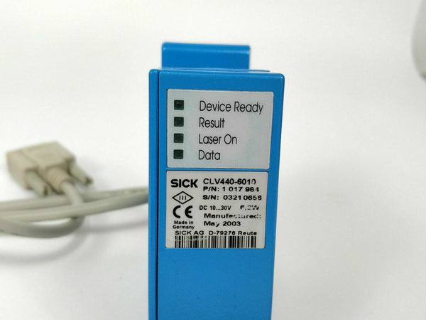 SICK CLV440-6010 Barcode Scanner P/N 1017984 – Rocautomation